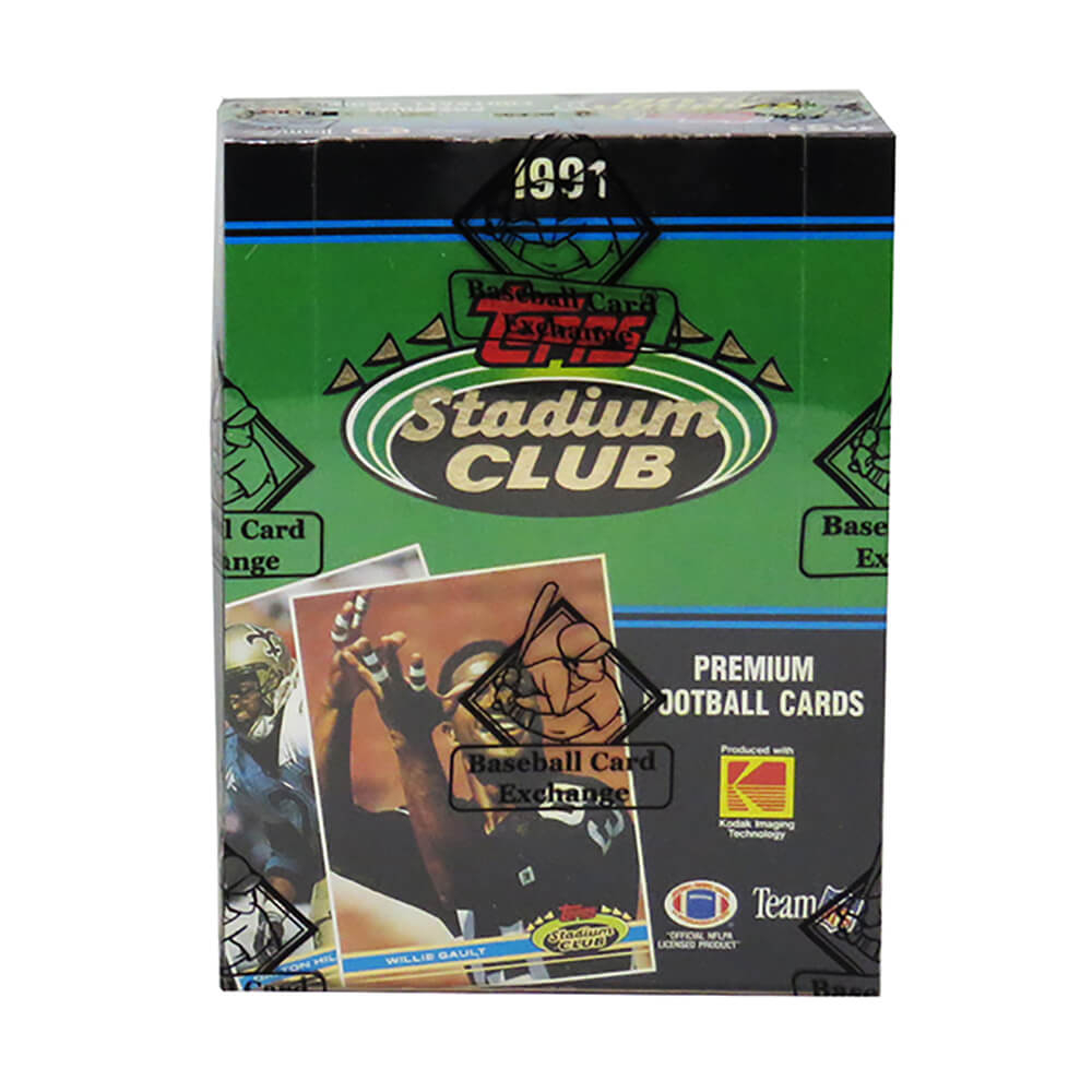 1991 Topps Stadium Club Football Wax Box with (36) Packs (BBCE ...