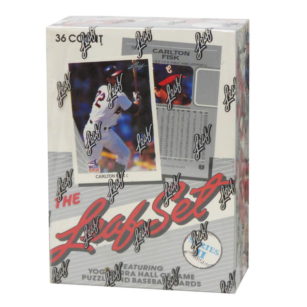 1990 Leaf Series 2 Baseball Wax Box with (36) Packs | Pristine Auction