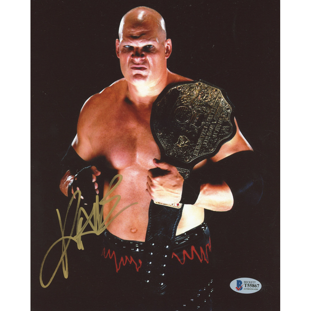 Kane Signed WWE 8x10 Photo (Beckett) | Pristine Auction