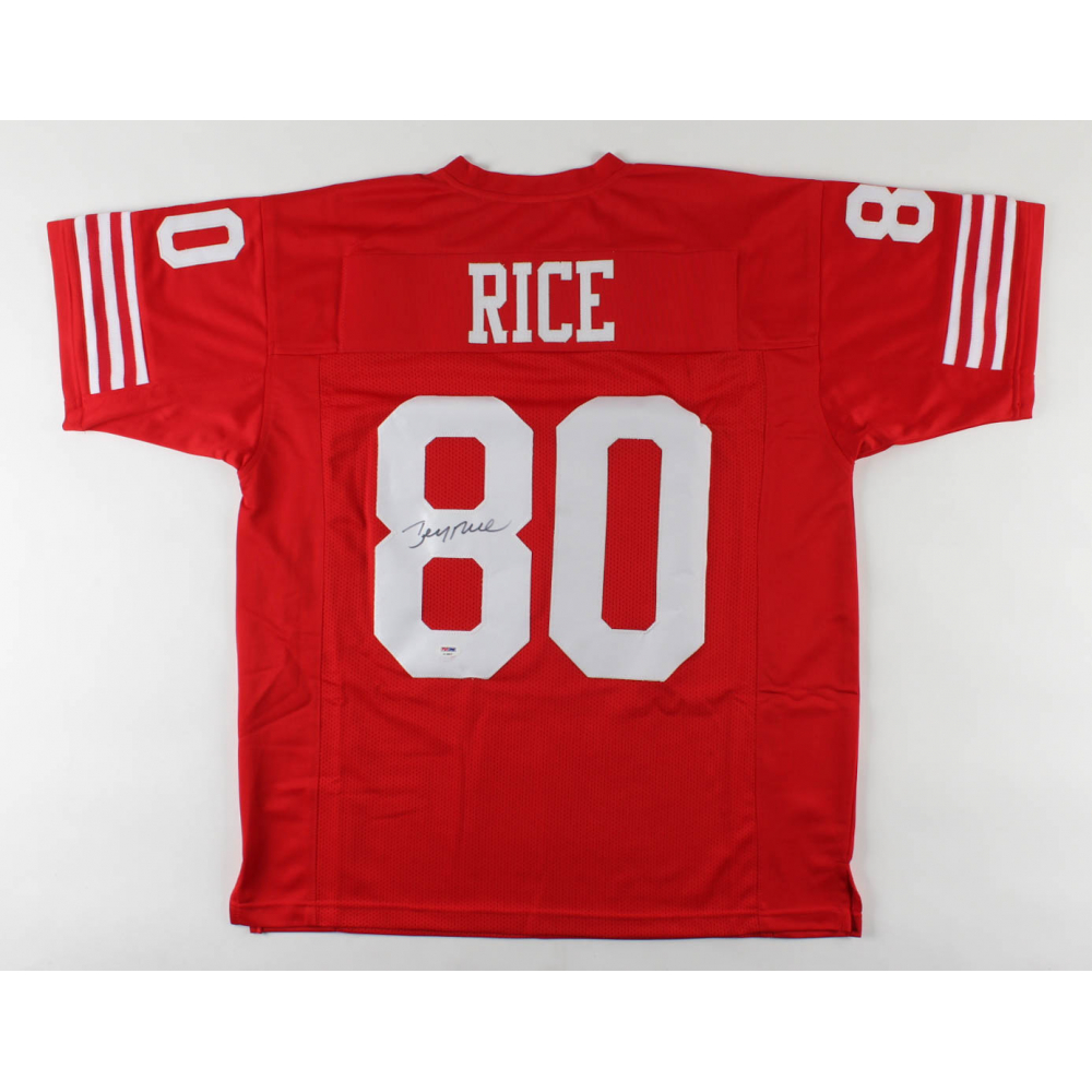 Jerry Rice Signed Jersey (PSA COA) | Pristine Auction
