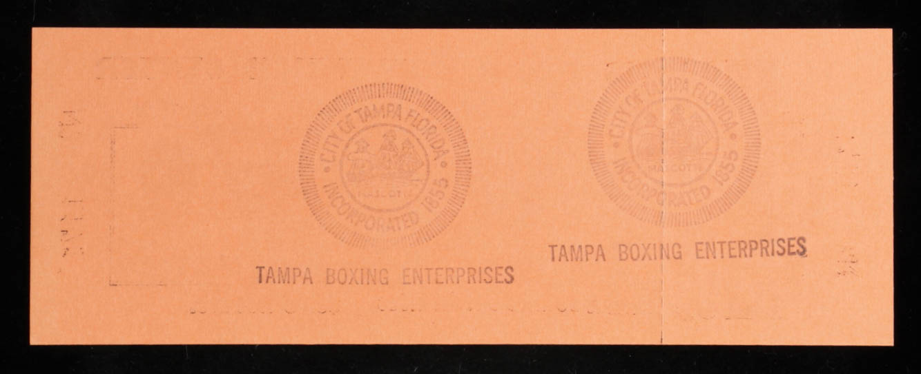 1971 Muhammad Ali vs. Buster Mathis Curtis Hixon Convention Center ...