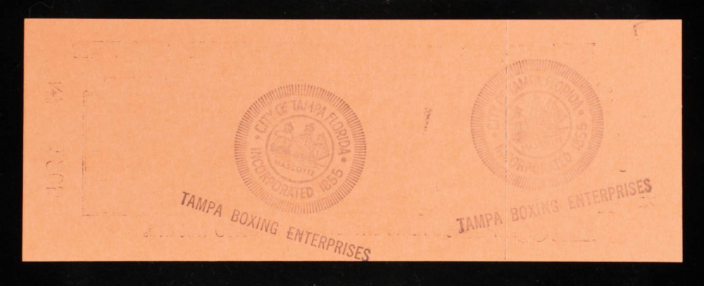 1971 Muhammad Ali vs. Buster Mathis Curtis Hixon Convention Center ...