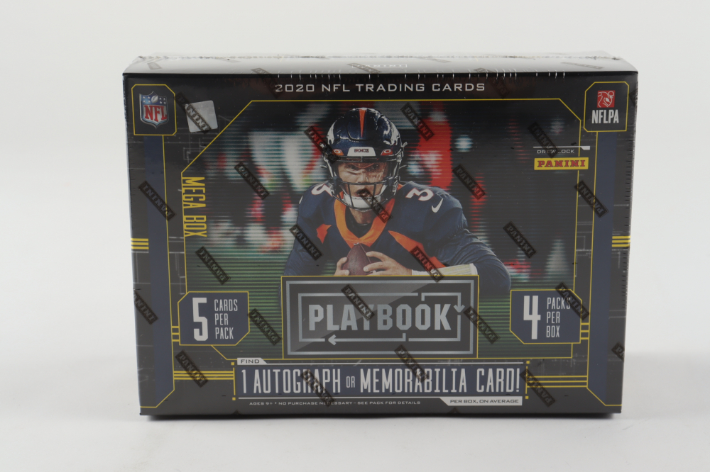 2020 Panini Playbook Football Mega Box (Purple Parallels) with (4 ...
