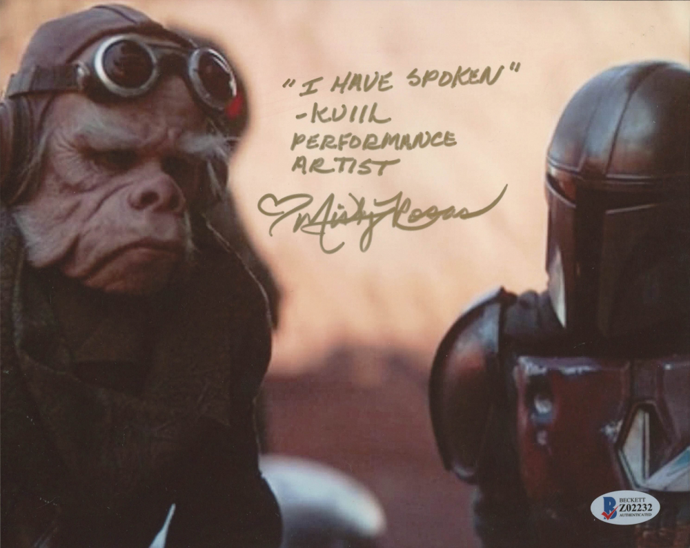 Misty Rosas Signed "The Mandalorian" 8x10 Photo Inscribed "I Have ...