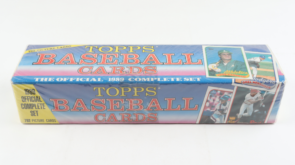 Complete Set of (792) 1989 Topps Baseball Cards | Pristine Auction