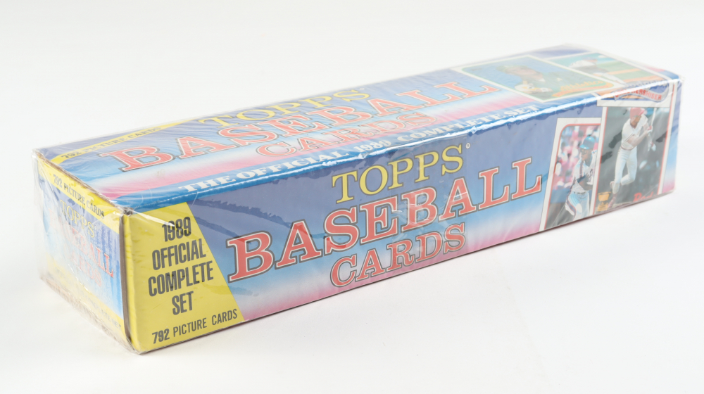 Complete Set of (792) 1989 Topps Baseball Cards | Pristine Auction