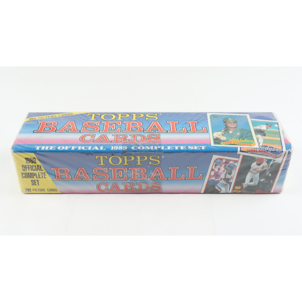 Complete Set of (792) 1989 Topps Baseball Cards | Pristine Auction