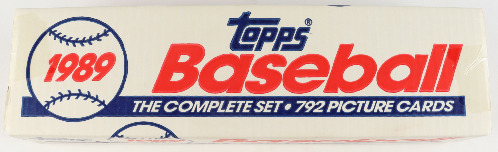 1989 Topps Baseball Complete Factory Set Of (792) Baseball Cards
