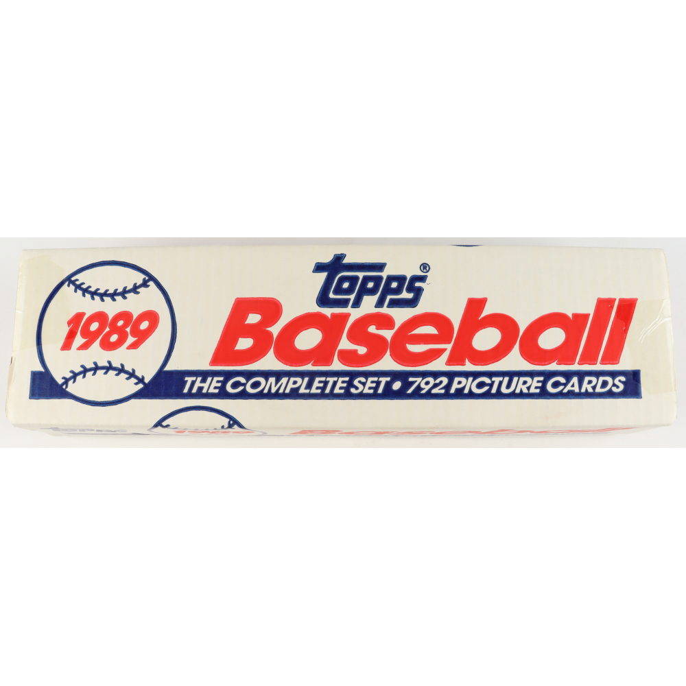 1989 Topps Baseball Complete Factory Set of (792) Baseball Cards ...