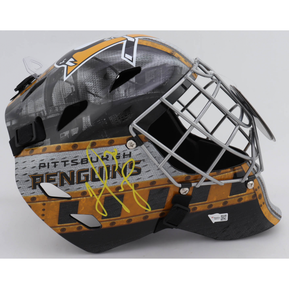 Matt Murray Signed Penguins Full-Size Goalie Mask (Fanatics Hologram ...