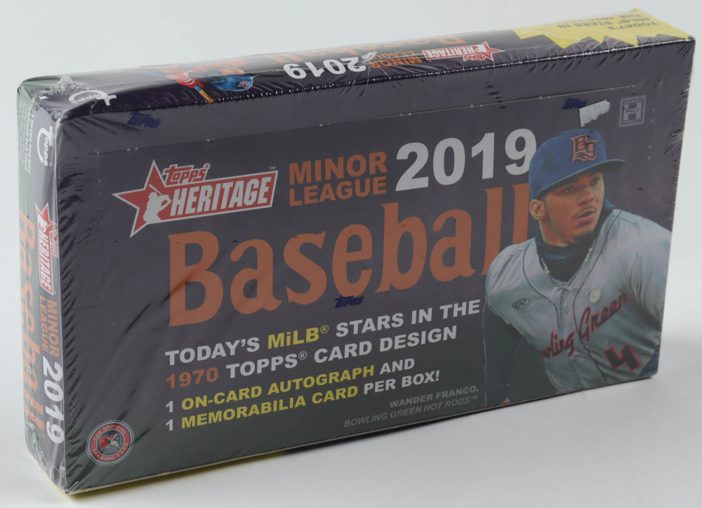 2019 Topps Heritage Minor League Baseball Hobby Box | Pristine Auction