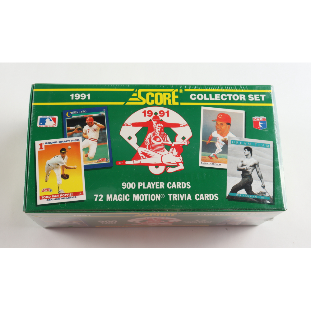 1991 Score Baseball Cards Collector Set with (900) Cards | Pristine Auction