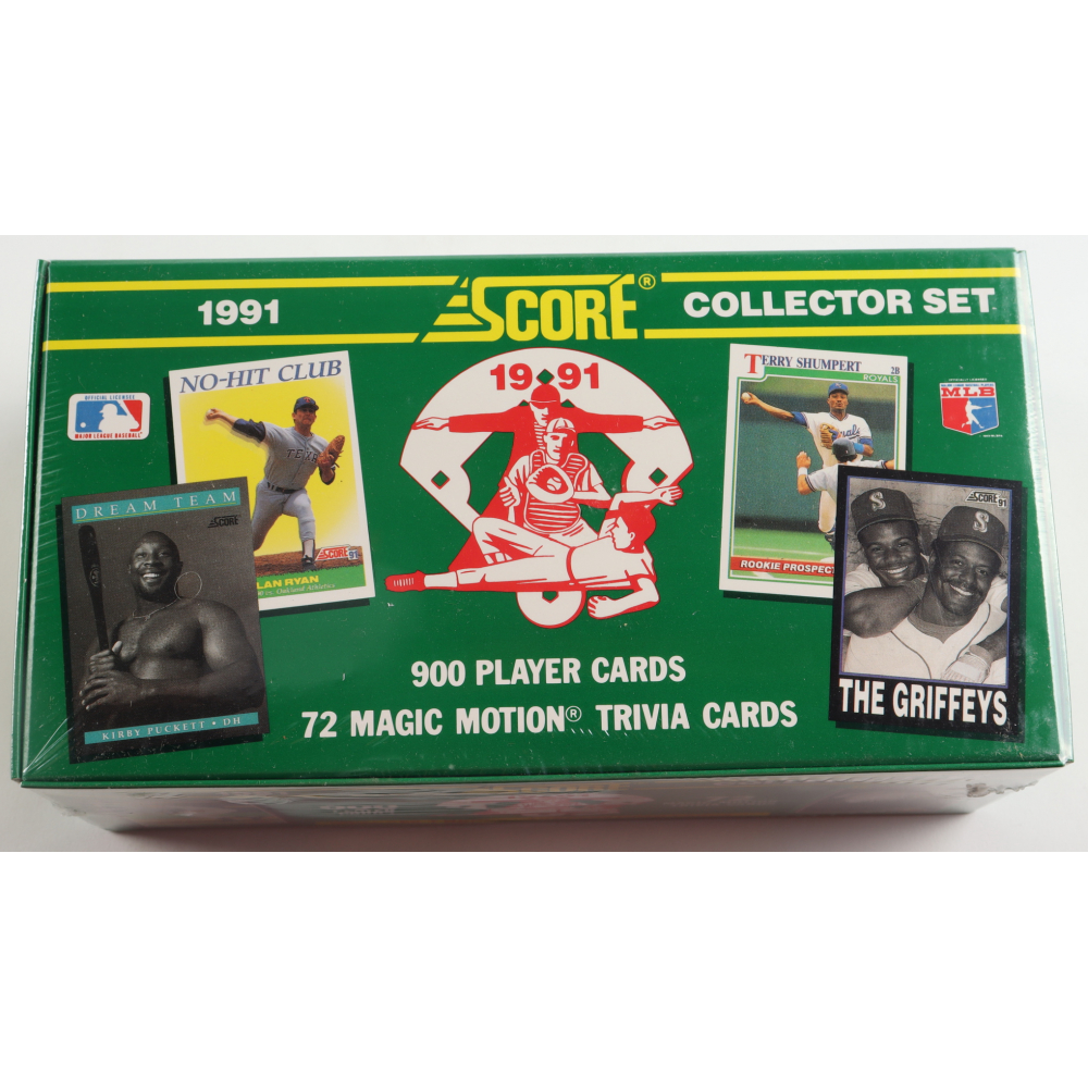 1991 Score Baseball Cards Collector Set with (900) Cards | Pristine Auction