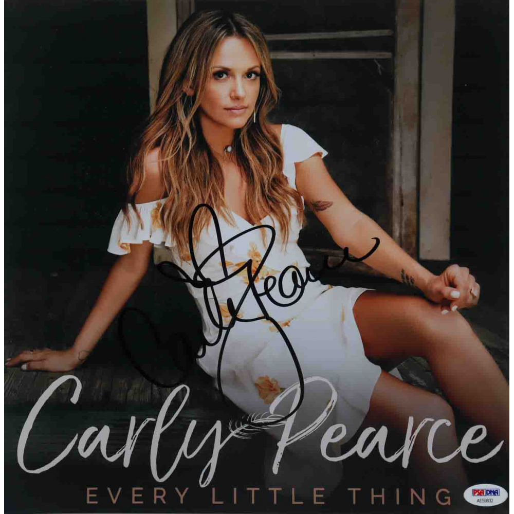Carly Pearce Signed "Every Little Thing" 12x12 Photo (PSA Hologram ...