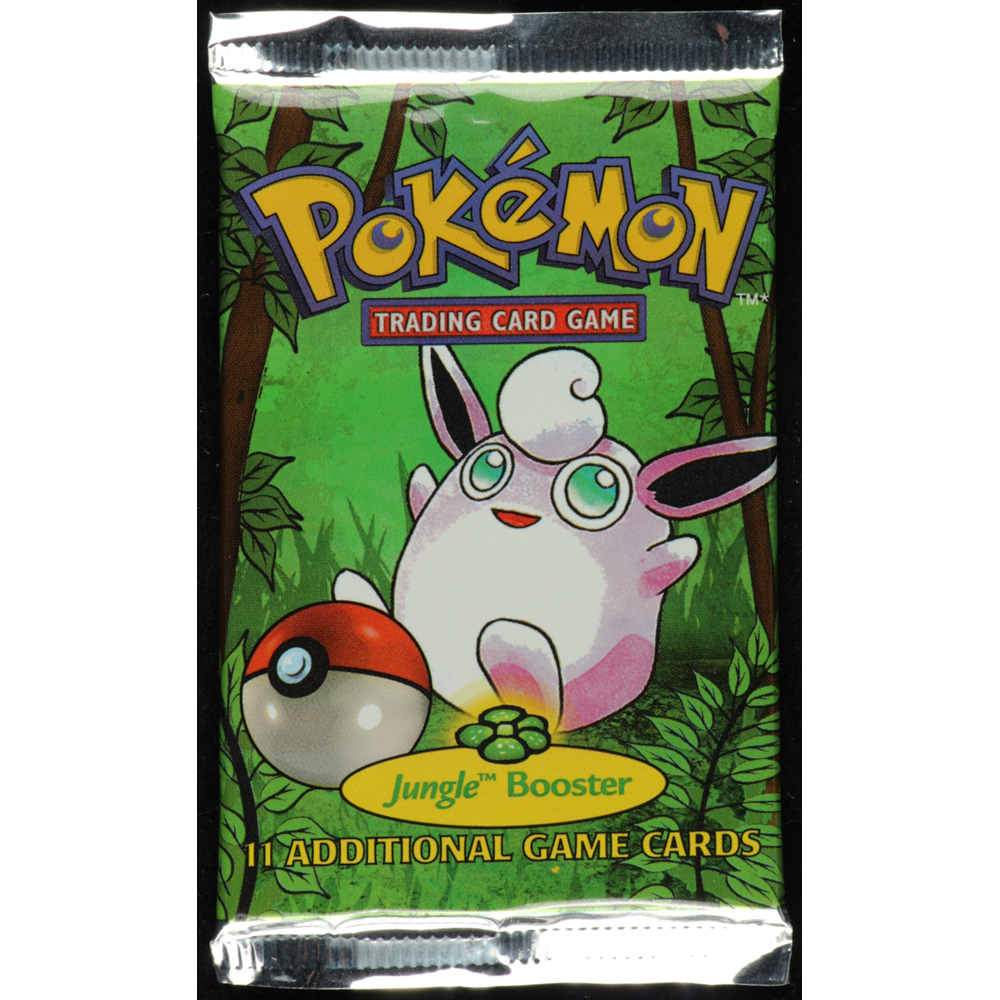 Pokemon Base Set Jungle Booster Pack with (11) Cards | Pristine Auction