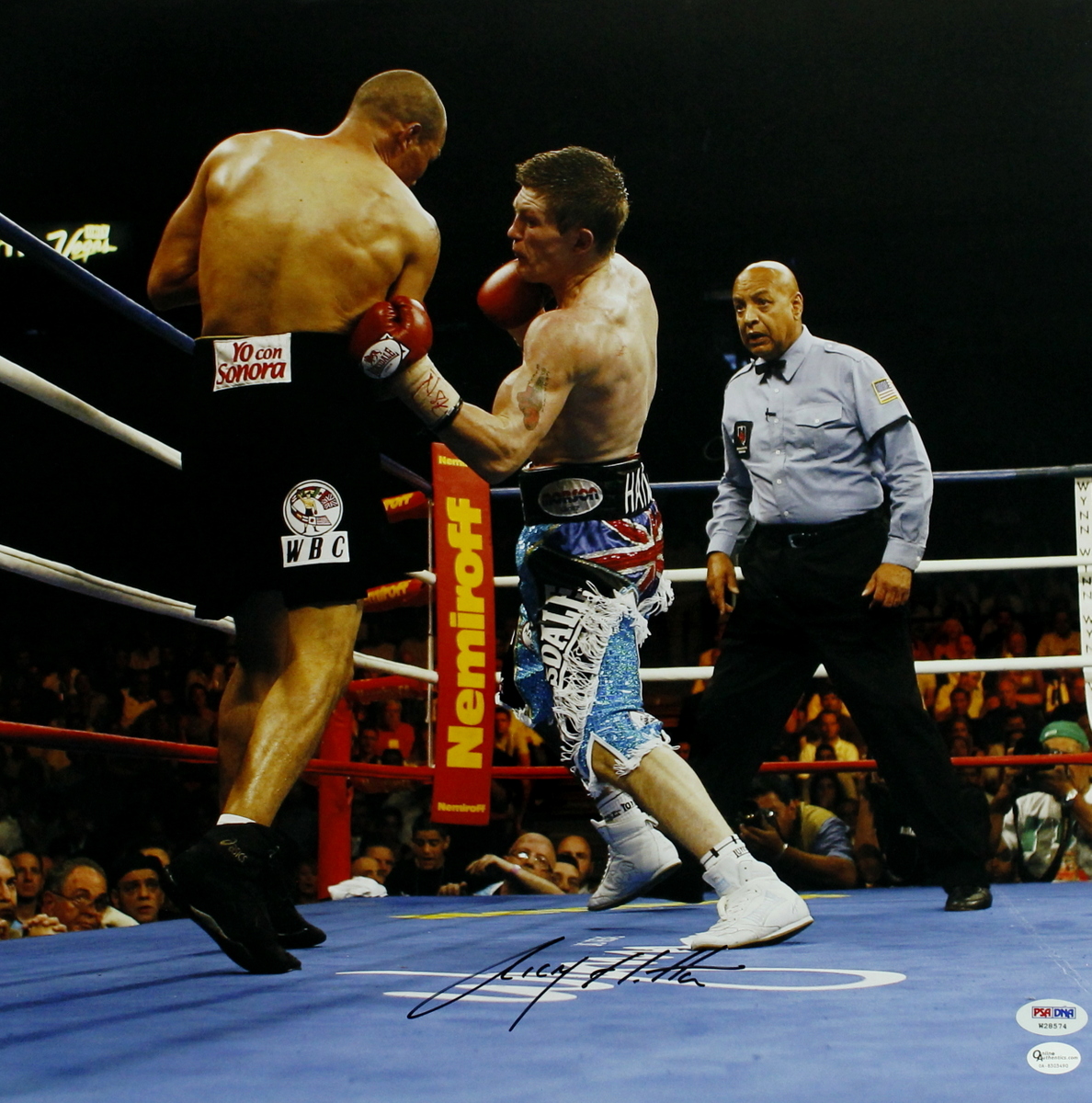 Ricky Hatton Signed 16x16 Photo (PSA COA) | Pristine Auction