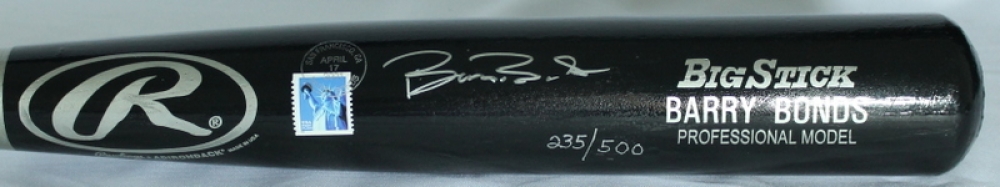 Barry Bonds Signed Limited Edition 500th Home Run Commemorative ...