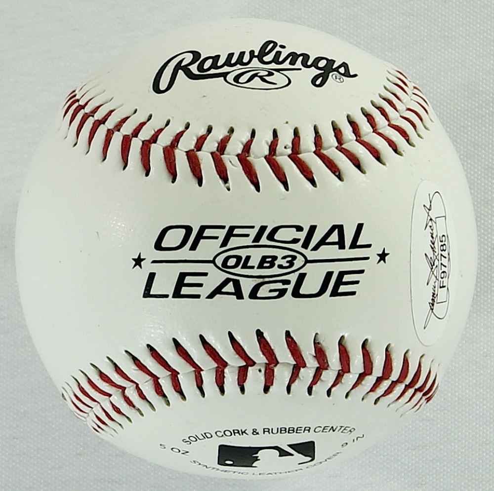 Aaron Crow Signed OL Baseball (JSA COA) | Pristine Auction