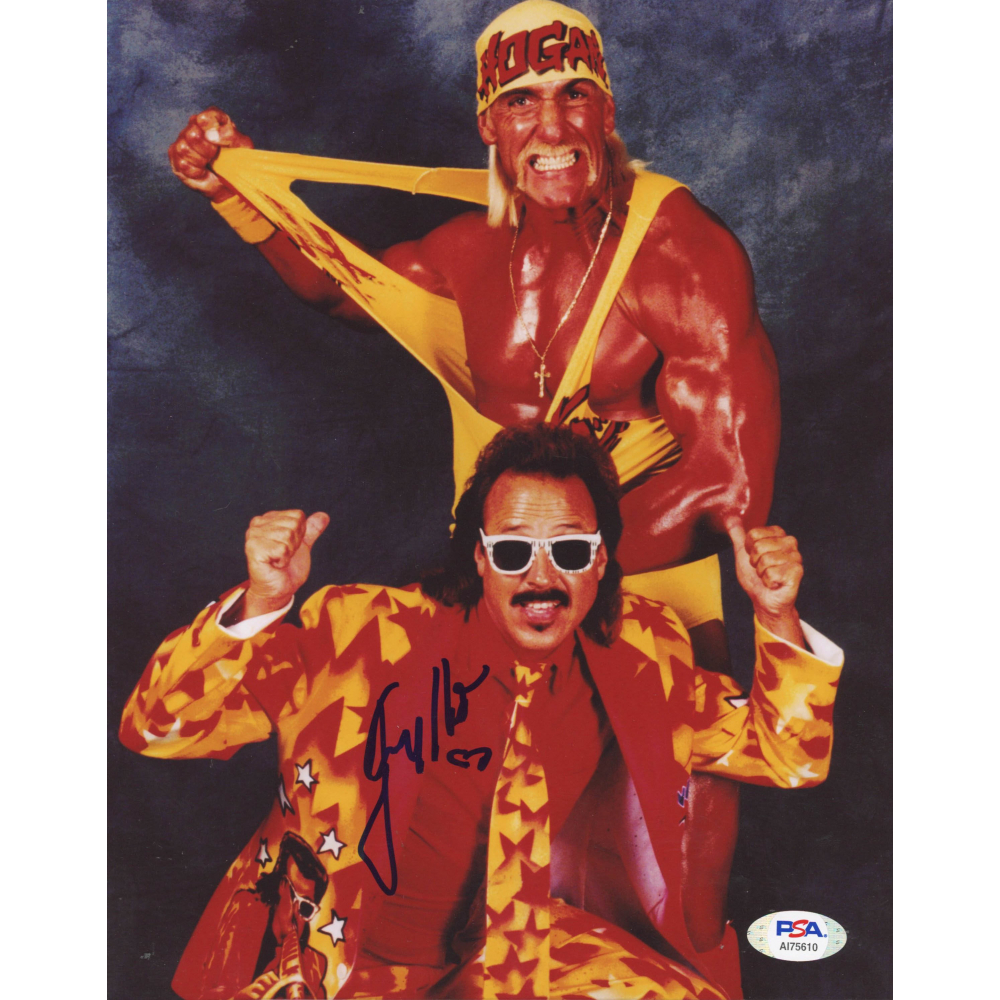 Jimmy Hart Signed 8x10 Photo (PSA) | Pristine Auction