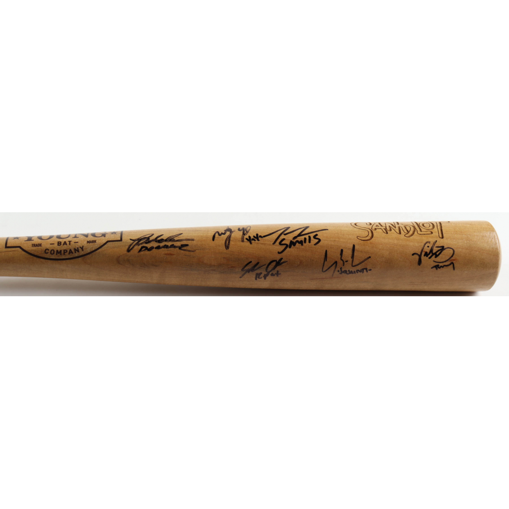 "The Sandlot" Young Bat Company Custom Engraved Baseball Bat signed by ...