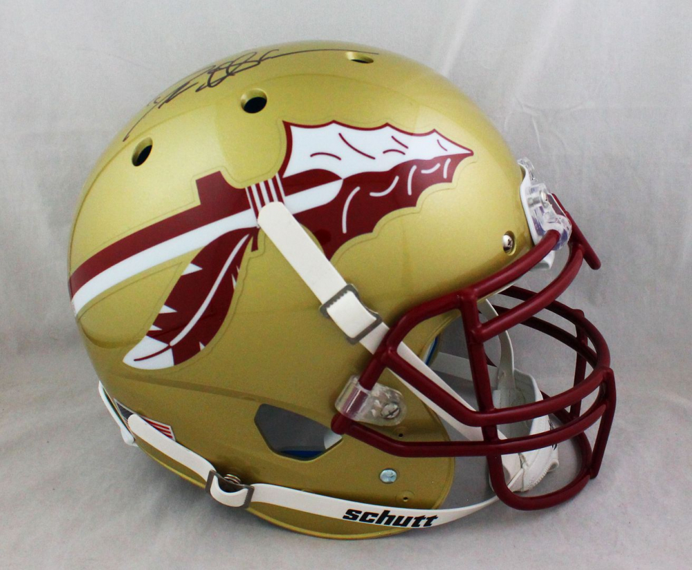 Deion Sanders Signed Florida State Seminoles Full-Size Authentic On ...