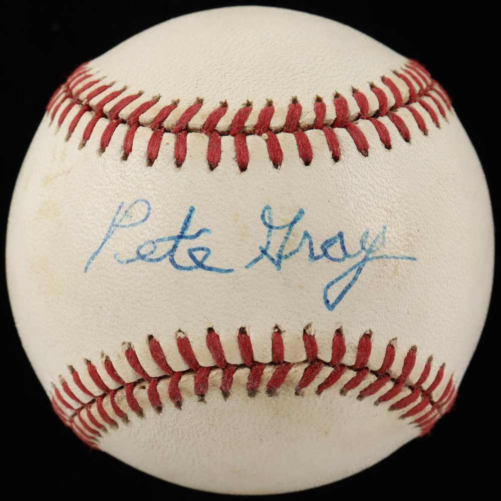 Pete Gray Signed OAL Baseball (JSA COA) (See Description) | Pristine ...