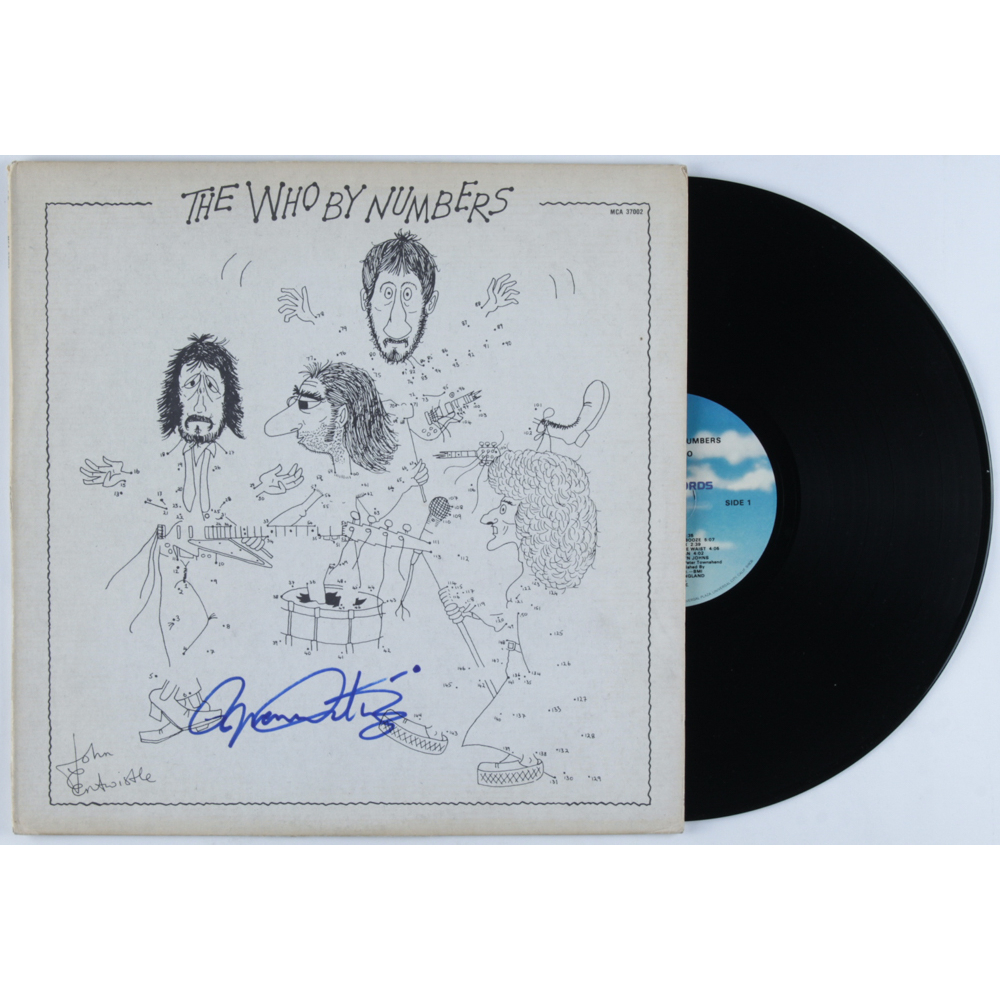 Roger Daltrey Signed The Who "The Who by Numbers" Vinyl Record Album ...