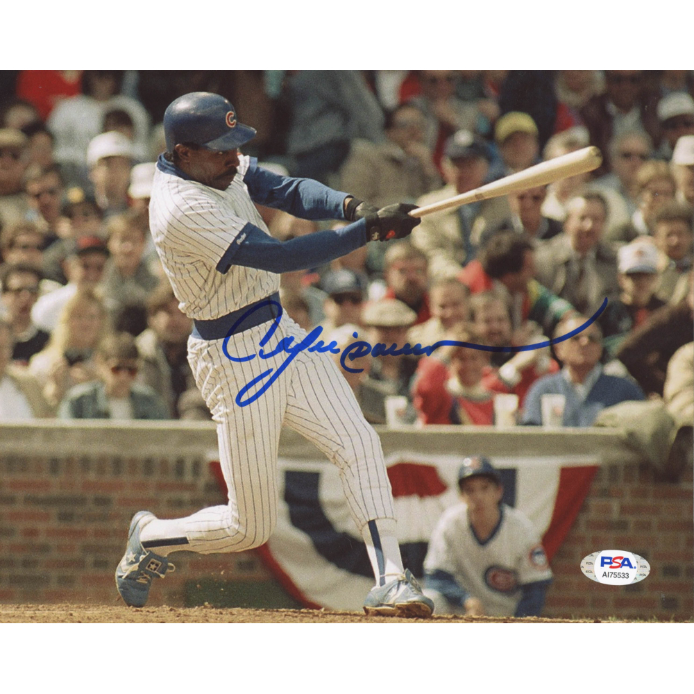 Andre Dawson Signed Cubs 8x10 Photo (PSA COA) | Pristine Auction