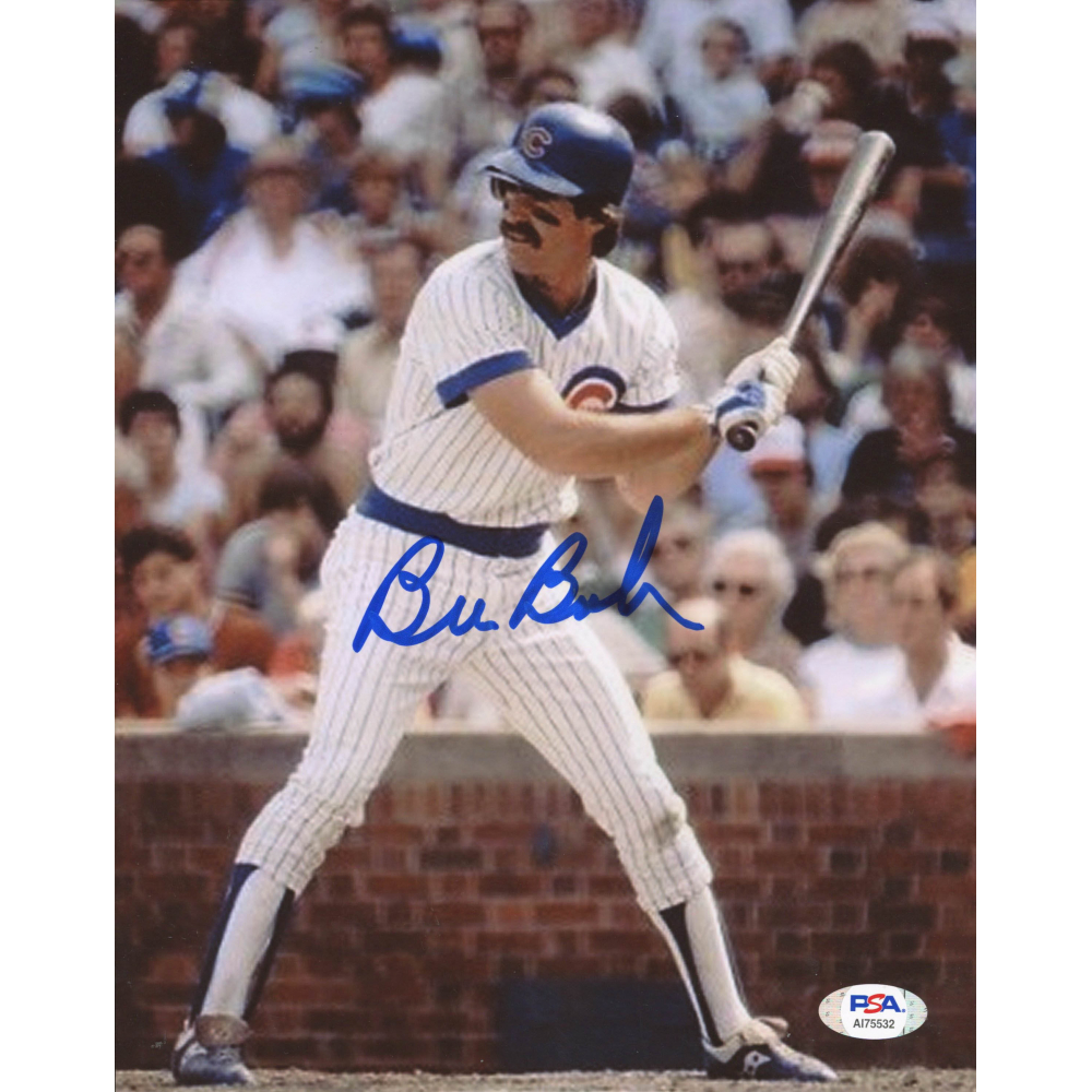 Bill Buckner Signed Cubs 8x10 Photo (PSA) | Pristine Auction