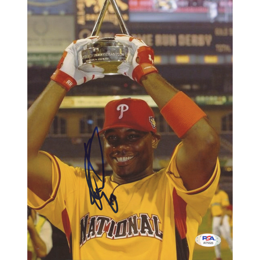 Ryan Howard Signed Phillies 8x10 Photo (PSA COA) | Pristine Auction