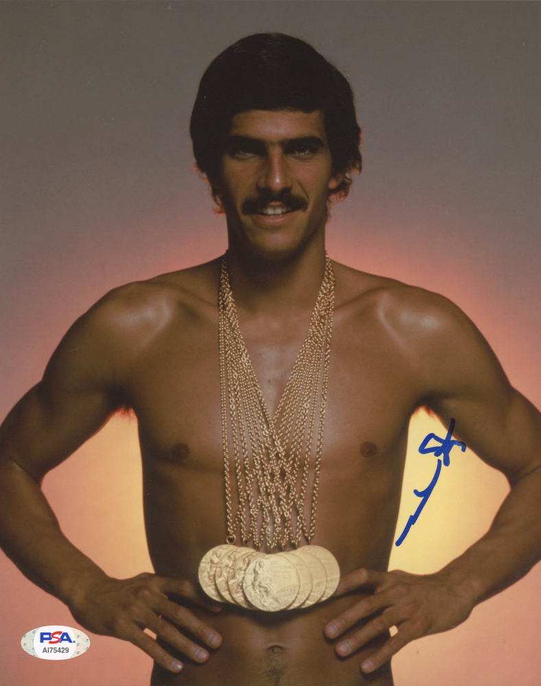Mark Spitz Signed 8x10 Photo (PSA) | Pristine Auction