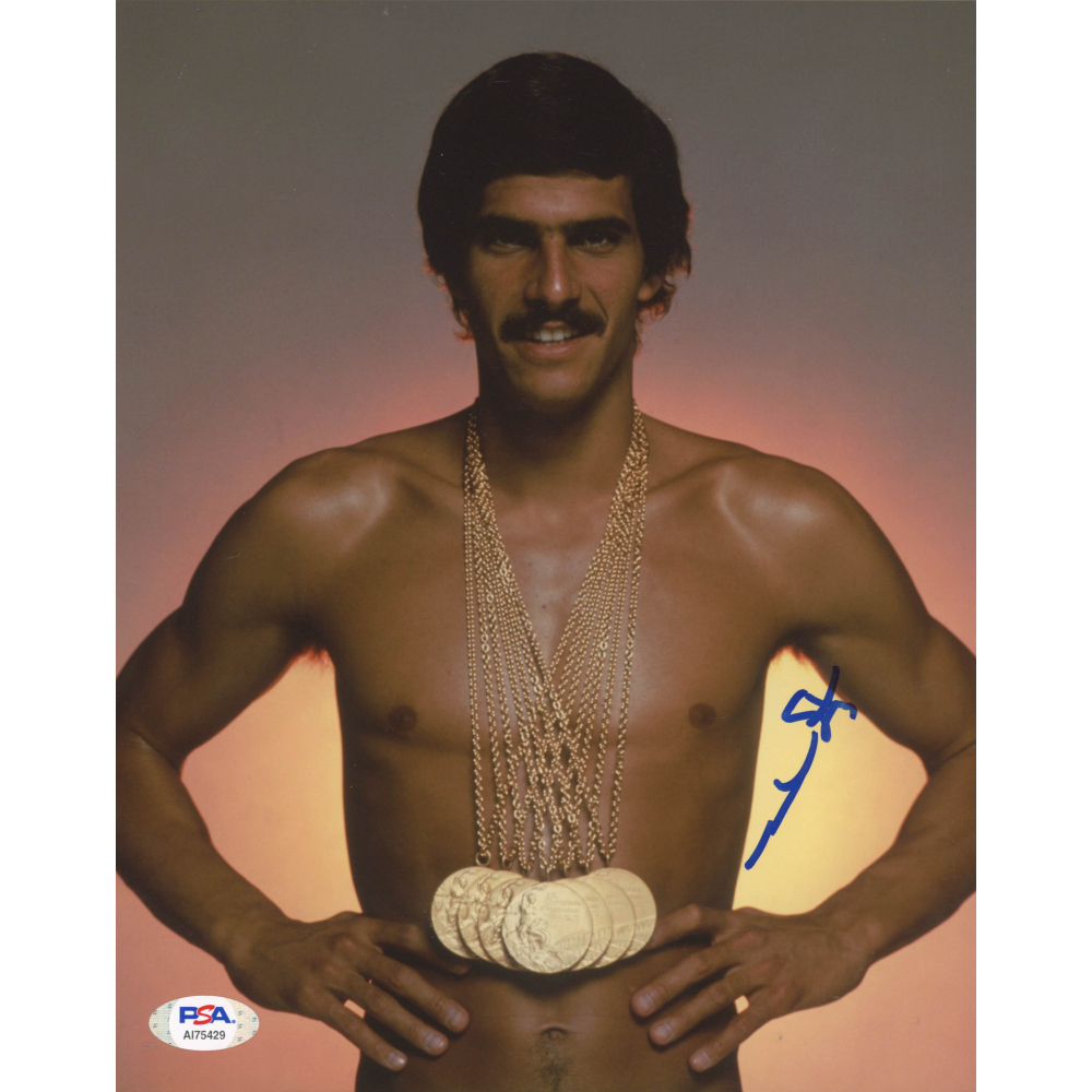 Mark Spitz Signed 8x10 Photo (PSA) | Pristine Auction