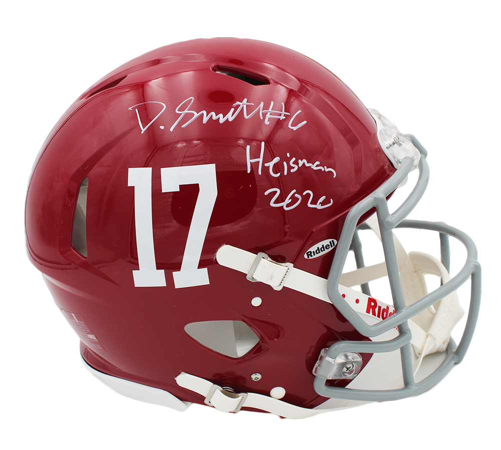 Devonta Smith Signed Alabama Crimson Tide Full-Size Authentic On-Field ...