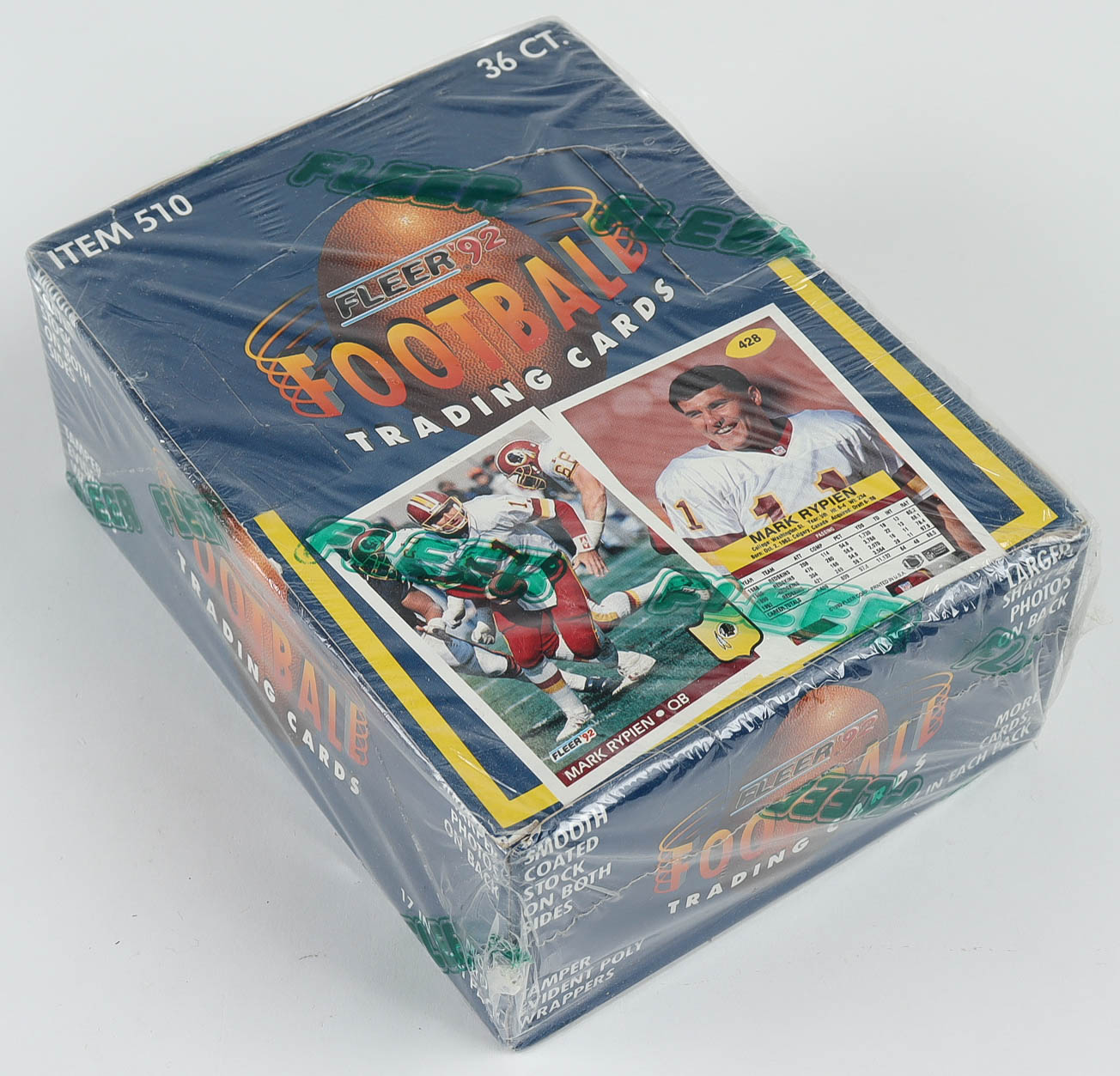 1992 Fleer Football Wax Box of (36) Packs | Pristine Auction