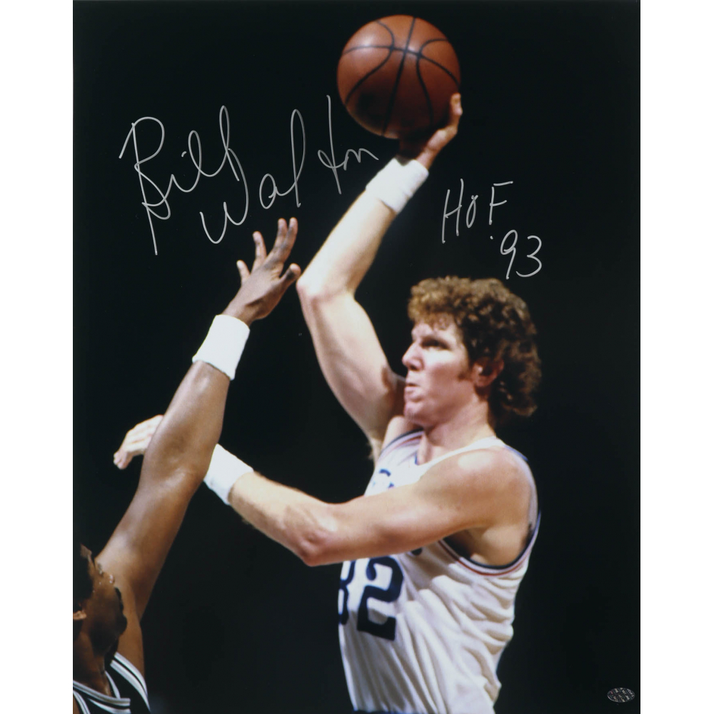 Bill Walton Signed Clippers 16x20 Photo Inscribed "HOF '93" (Leaf ...