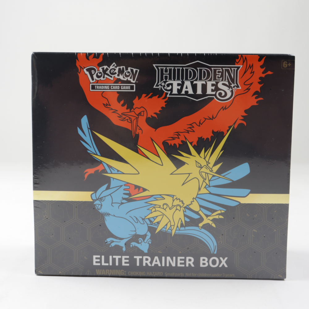 Pokemon TCG: Hidden Fates Elite Trainer Box with (8) Booster Packs ...