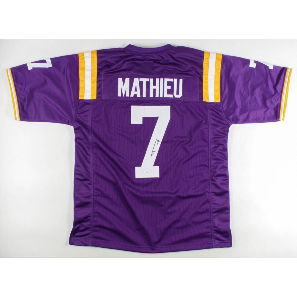 Tyrann Mathieu Signed Jersey (JSA COA) | Pristine Auction