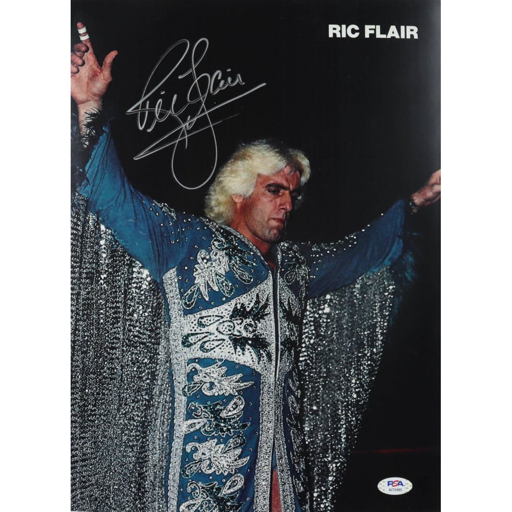 Ric Flair Signed WWE 11x14 Photo (PSA COA) | Pristine Auction