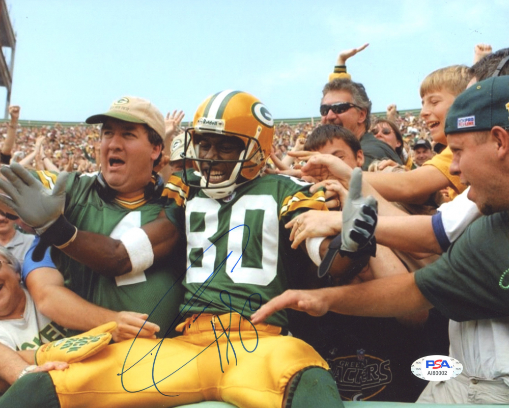 Donald Driver Signed Packers 8x10 Photo (PSA Hologram) | Pristine Auction