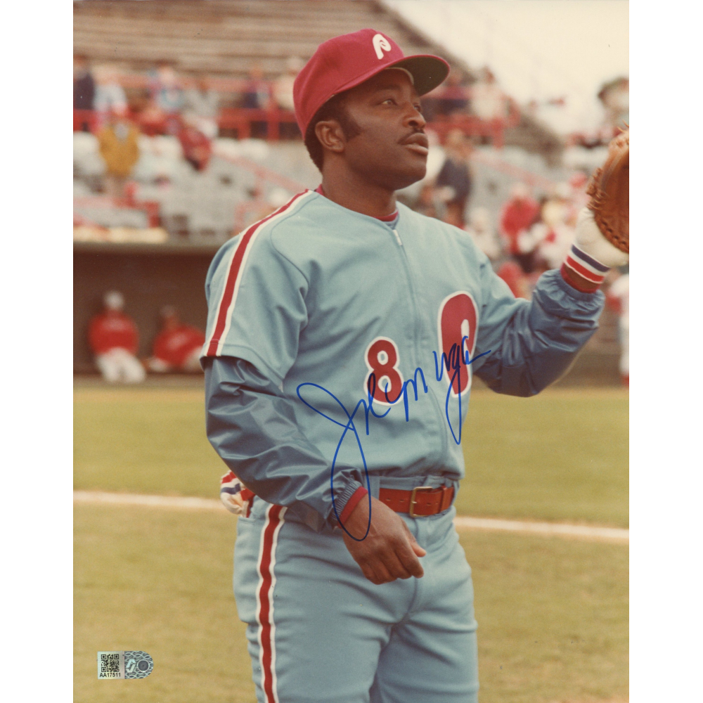 Joe Morgan Signed Phillies 8x10 Photo (AIV COA) | Pristine Auction