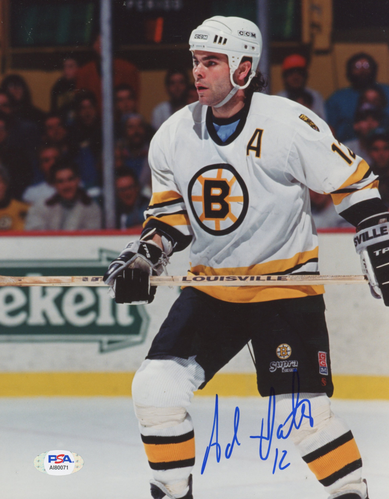 Adam Oates Signed Bruins 8x10 Photo (PSA COA) | Pristine Auction
