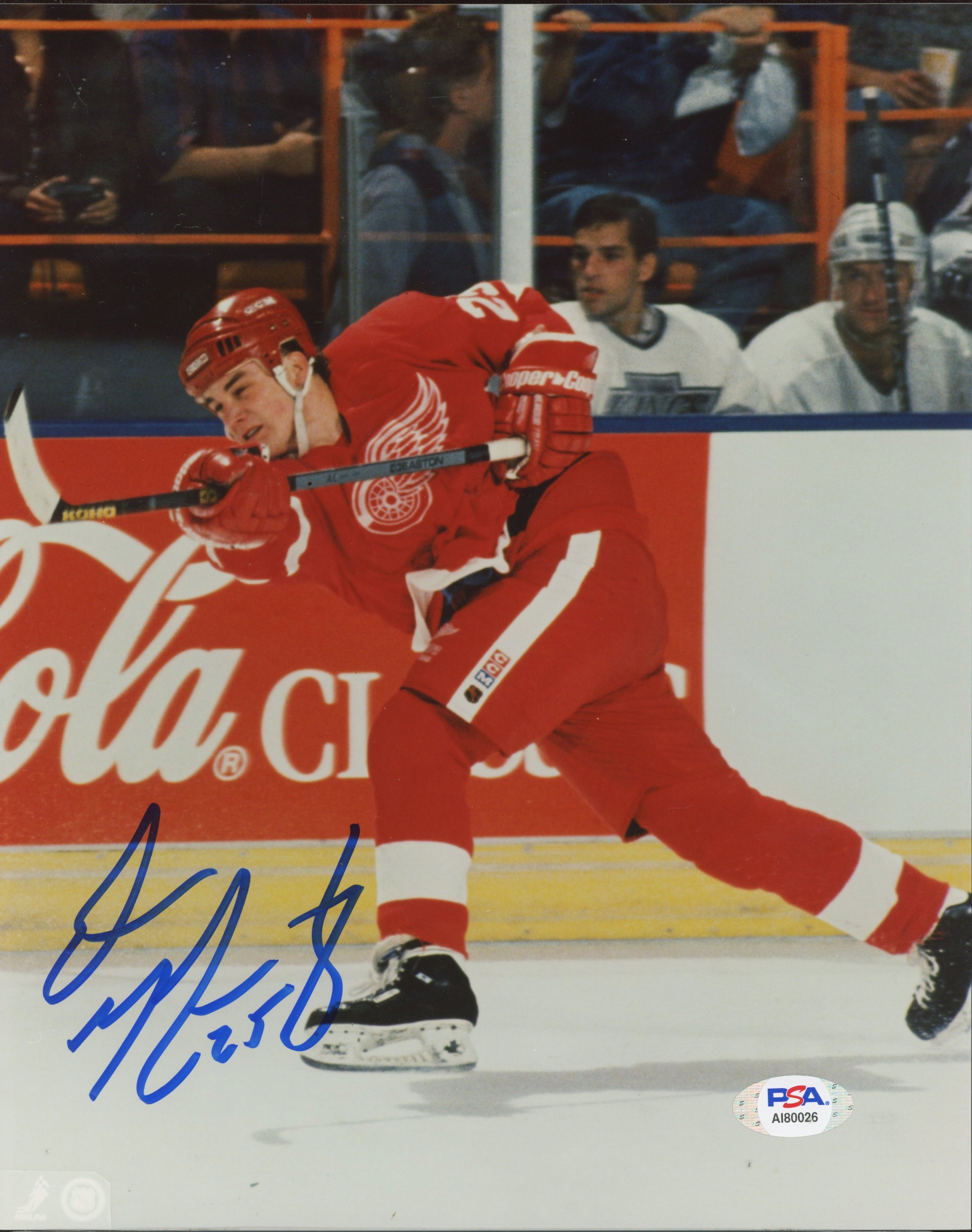 Darren McCarty Signed Red Wings 8x10 Photo (PSA COA) | Pristine Auction