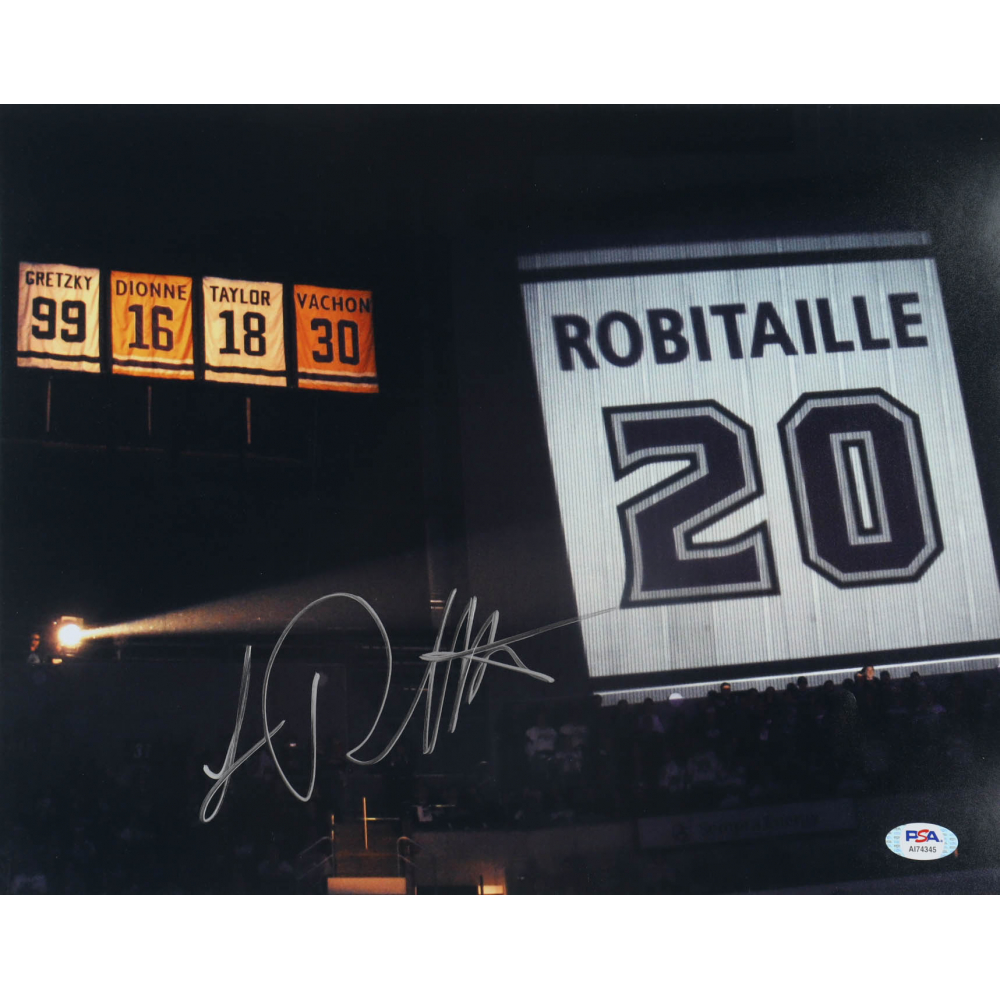 Luc Robitaille Signed Kings 11x14 Photo (PSA COA) | Pristine Auction