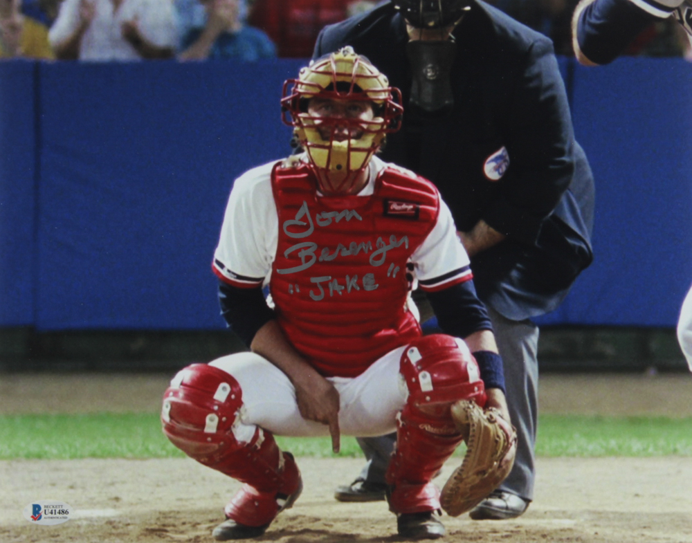 Tom Berenger Signed "Major League" 11x14 Photo Inscribed "Jake ...