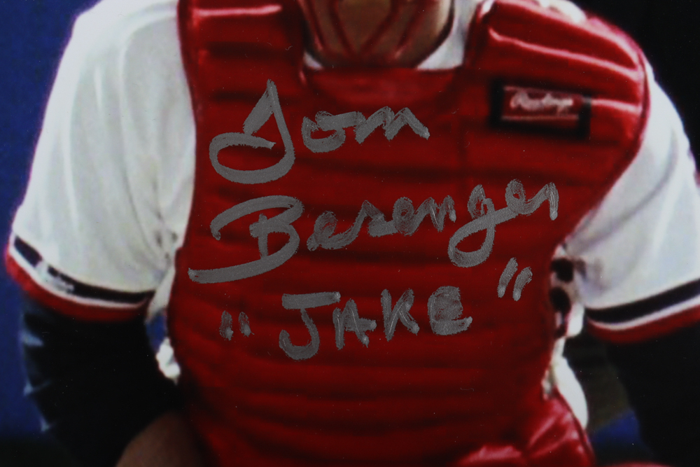 Tom Berenger Signed "Major League" 11x14 Photo Inscribed "Jake ...