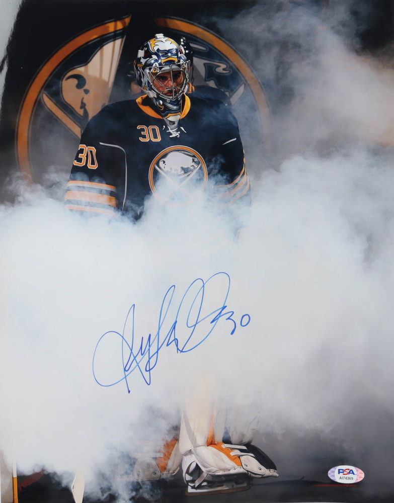 Ryan Miller Signed Sabres 11x14 Photo (PSA COA) | Pristine Auction