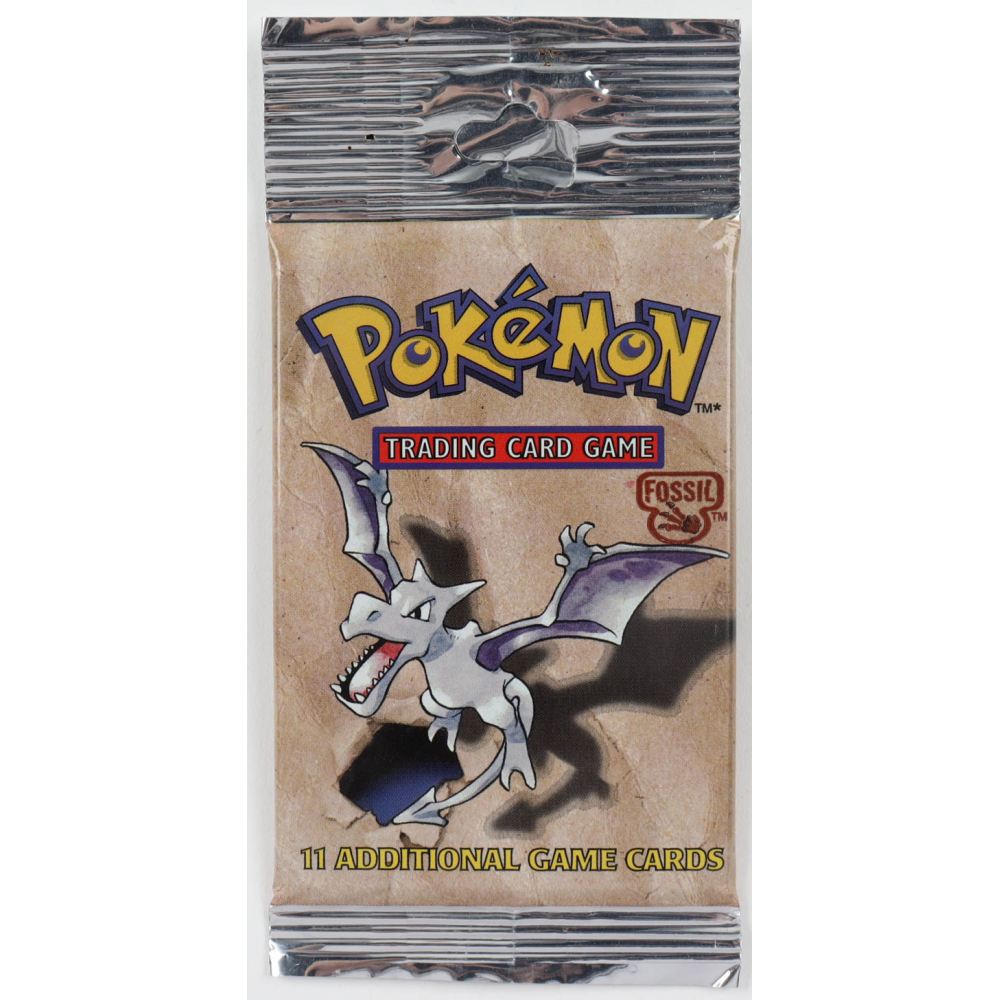 Pokemon Base Set Fossil Booster Pack with (11) Cards | Pristine Auction