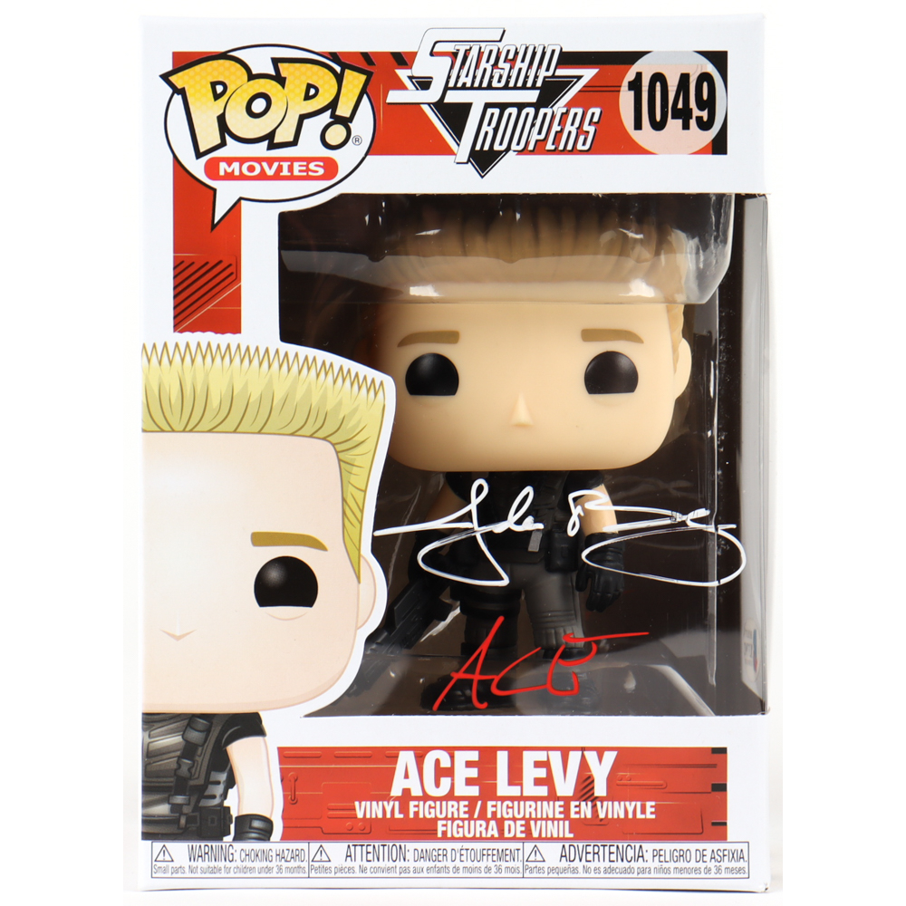 Jake Busey Signed "Starship Troopers" #1049 Ace Levy Funko Pop! Vinyl ...