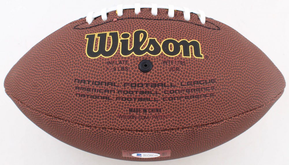 Jamal Anderson Signed NFL Football (Beckett COA) | Pristine Auction