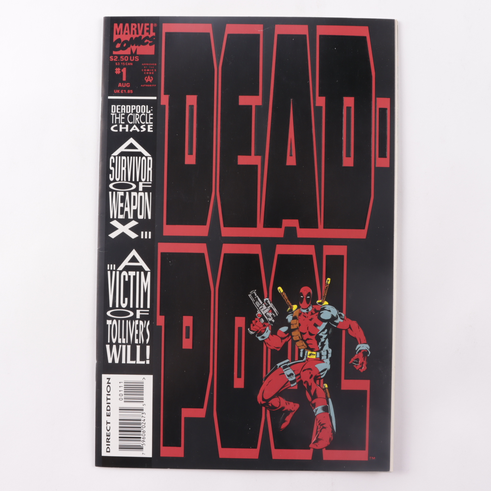 Vintage 1993 "Deadpool" Vol. 1 Issue #1 Marvel Comic Book | Pristine ...